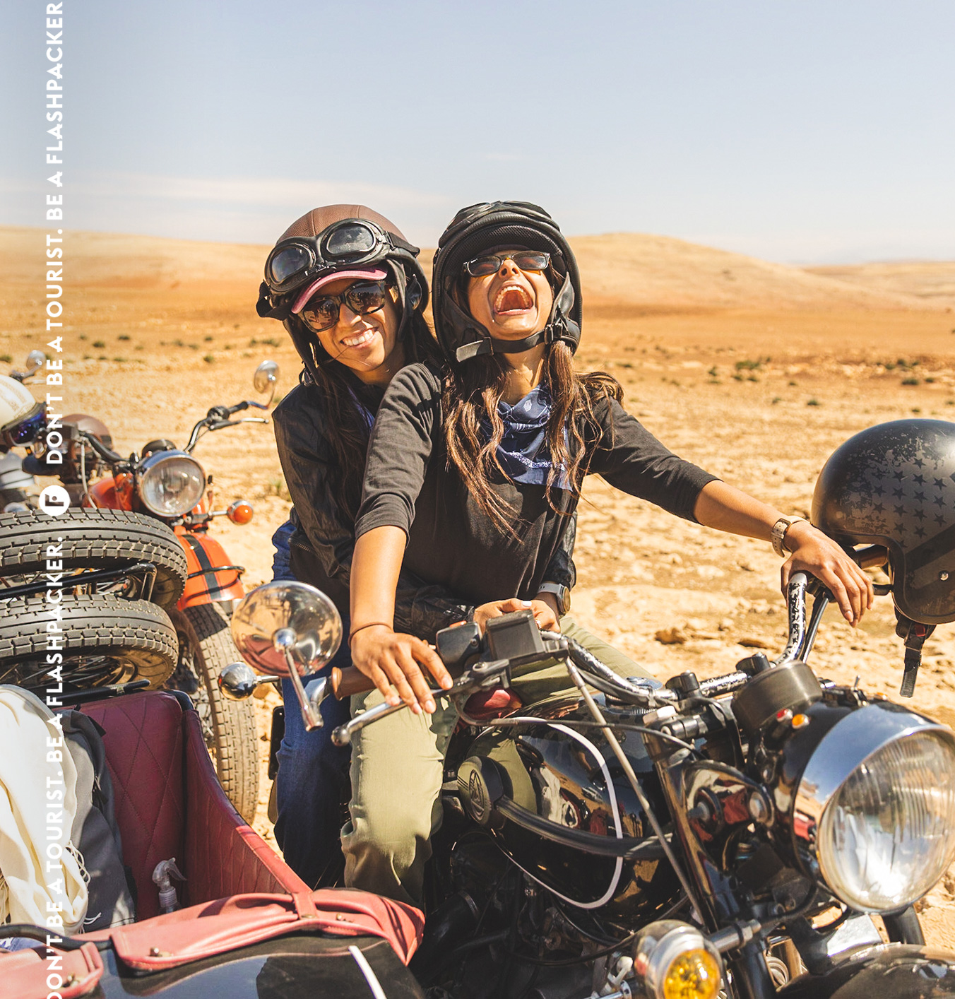 In the driving seat on a desert sidecar adventure through Morocco | Flash Pack